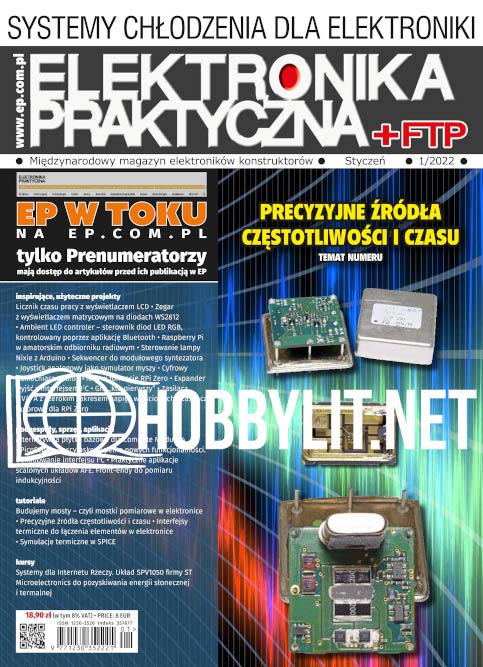 Elektronika Praktyczna Magazine January 2022