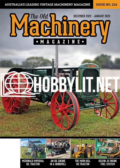 The Old Machinery Magazine - December/January 2023 » Download and Read ...