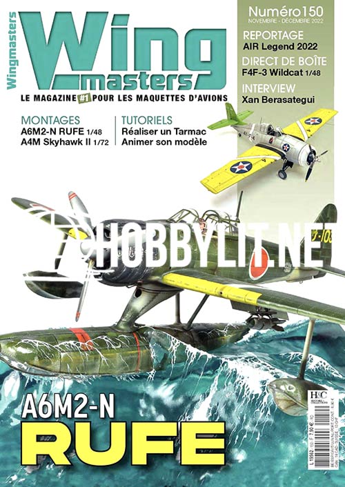Wing Masters Magazine November December 2022 No.150 | Available Download in PDF on HOBBYLIT.NET