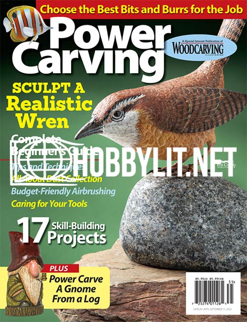 Woodcarving Illustrated Magazine Special Issue Power Carving Vol.5