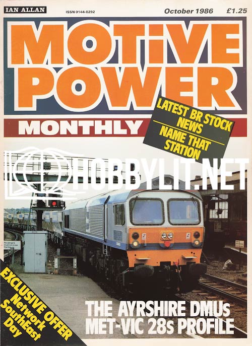 Motive Power Monthly Magazine October 1986