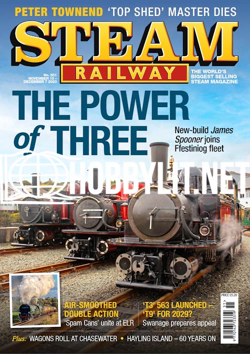 Steam Railway Magazine Issue 551, November 10-December 7 2023