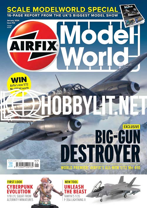 Airfix Model World Magazine Issue 158, January 2024