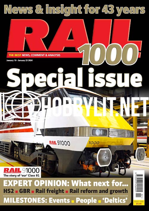 Rail Magazine Issue 1000, 10-23 January 2024