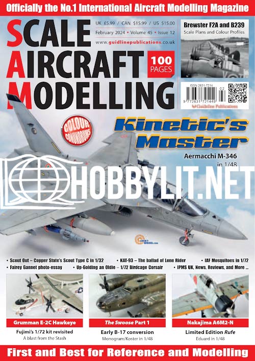 Scale Aircraft Modelling Magazine Volume 45 Issue 12, February 2024