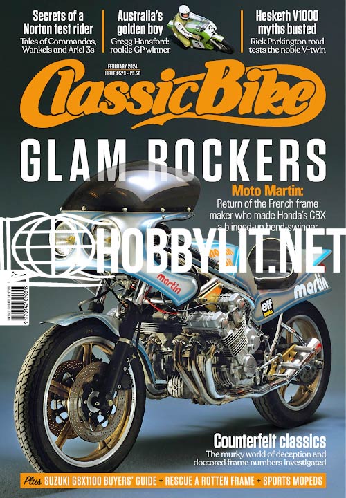 Classic Bike Magazine Issue 529, February 2024