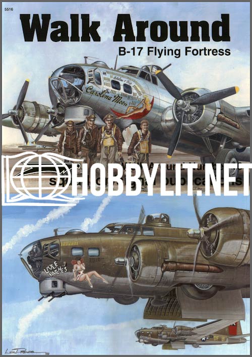 B-17 Flying Fortress. Walk Around Series No 16