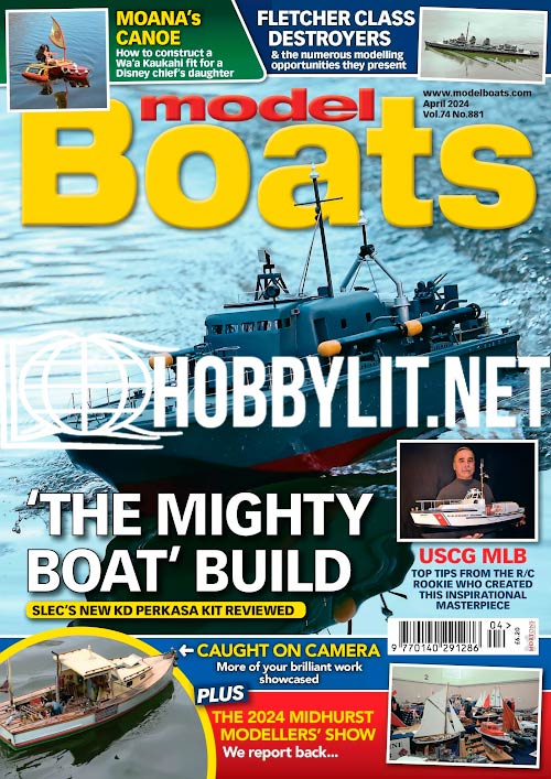 Model Boats Magazine Volume 74 No 881, April 2024