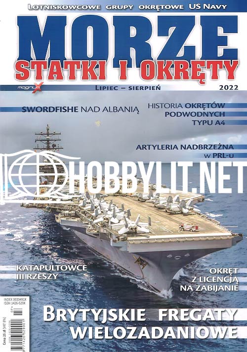 Morze Statki i Okrety Magazine Issue 211, July August 2022