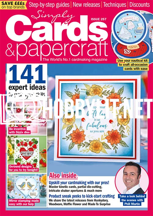 Simply Cards & Papercraft Magazine Issue 257