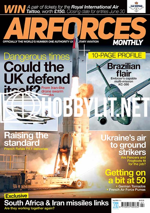 AirForces Monthly Magazine July 2024 Issue 436
