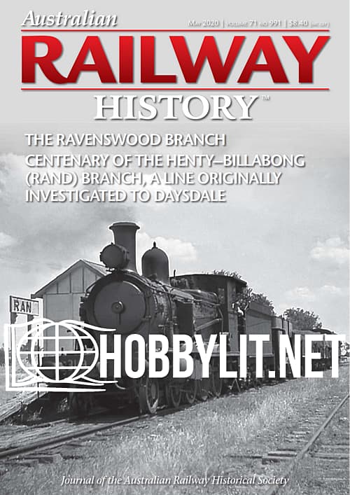 Australian Railway History - May 2020 » Download and Read Magazines and ...